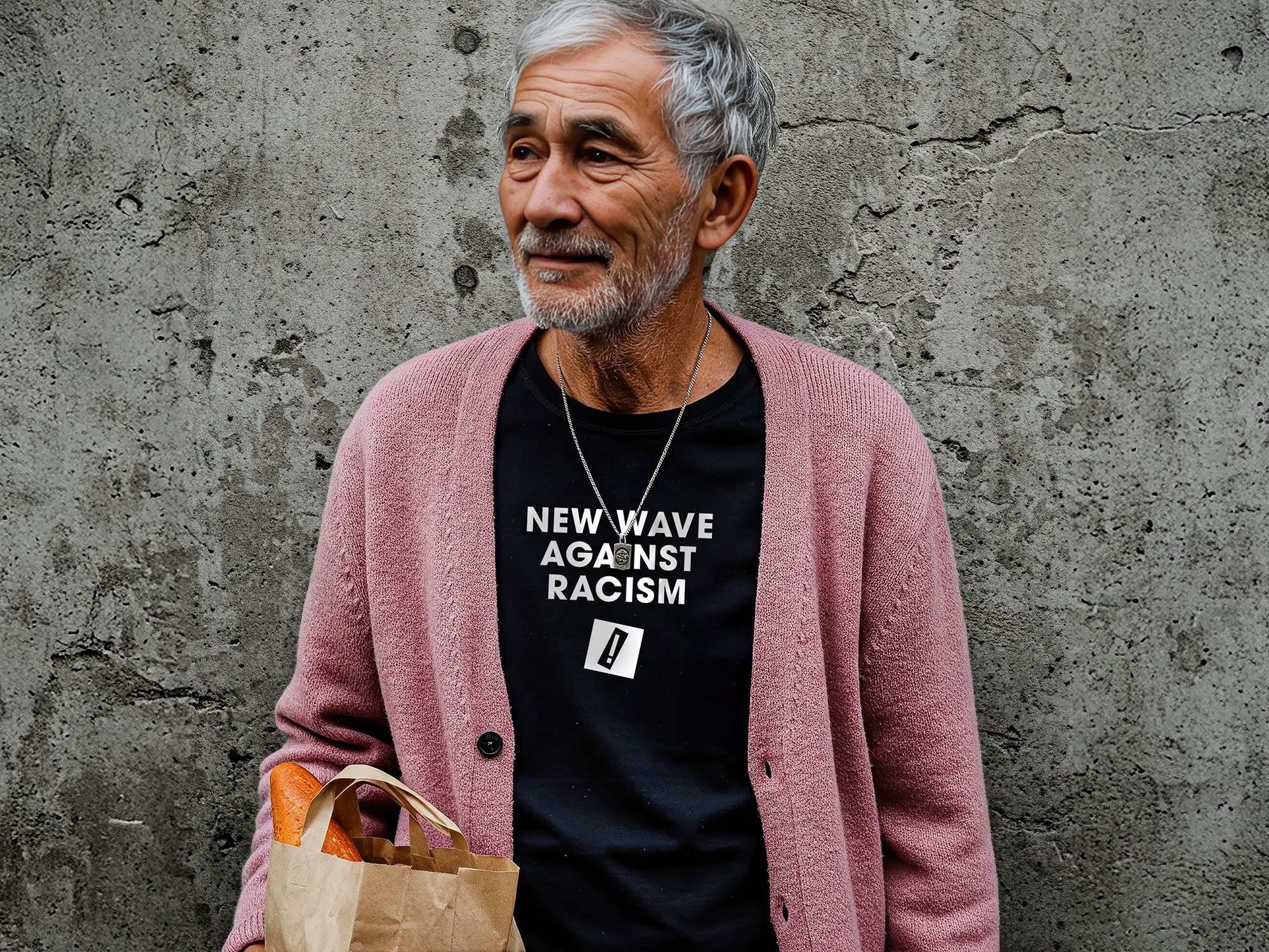 New Wave Against Racism - Black T-Shirt | Buy Online | SHOP Destroy!